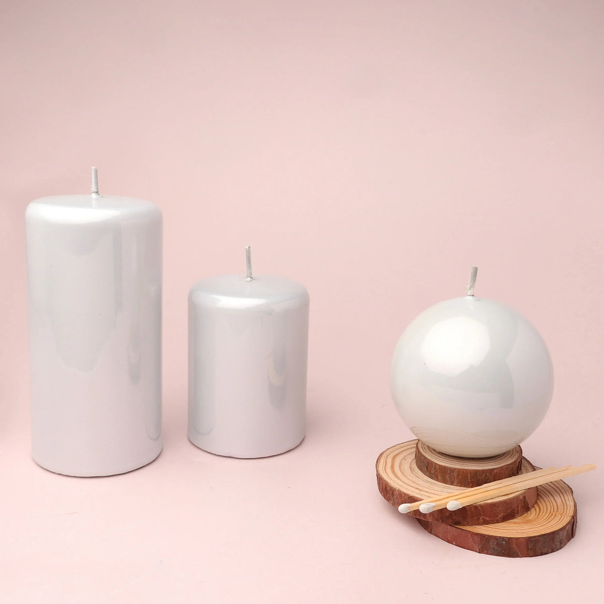 Mirror Glass Effect Limited Edition Clarae Reflet Pearl White Pillar ...